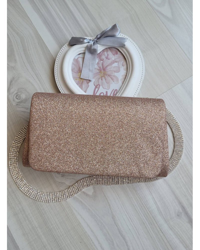 Rochie de seara scurta satin roz one shoulder baby doll Melike