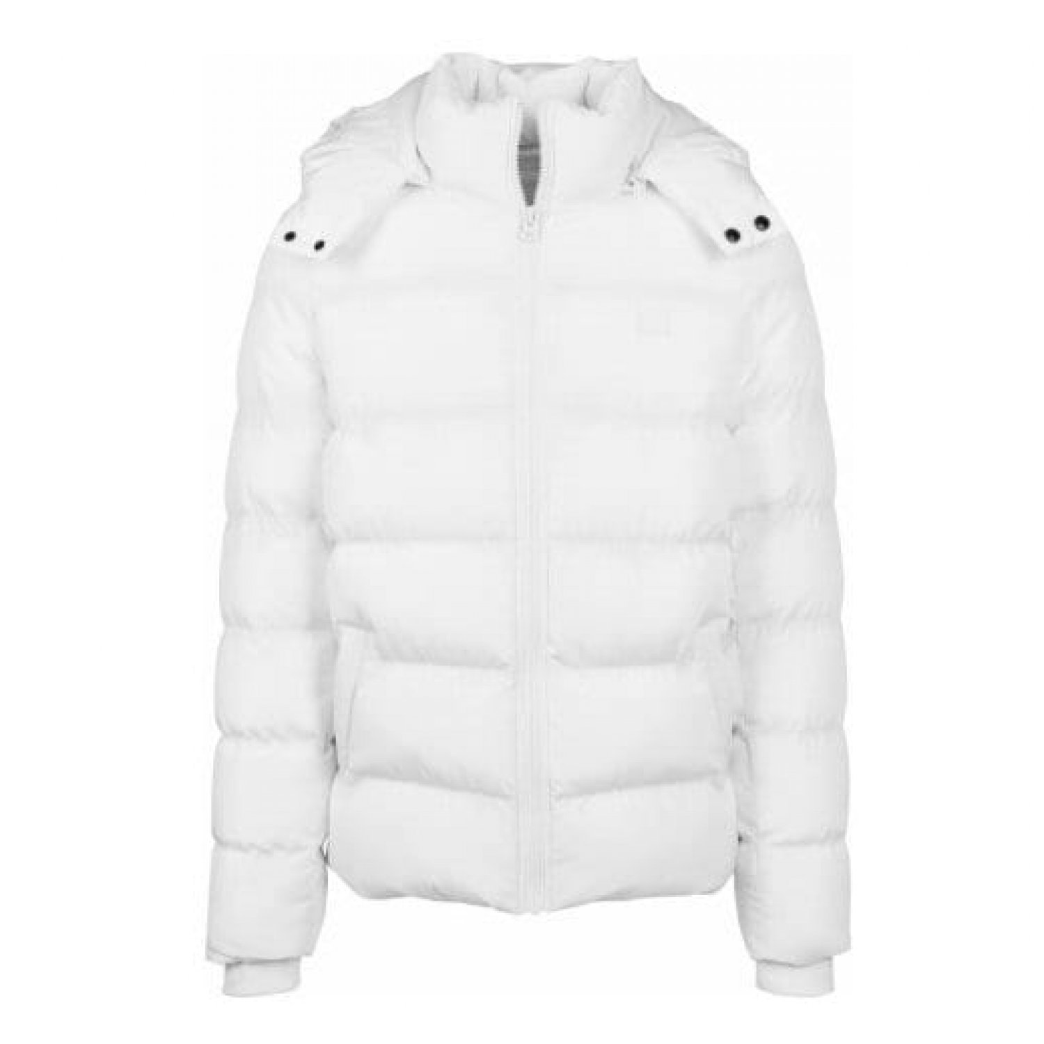 Geaca de iarna barbati alb cu puf Urban Classics - JojoFashion.ro